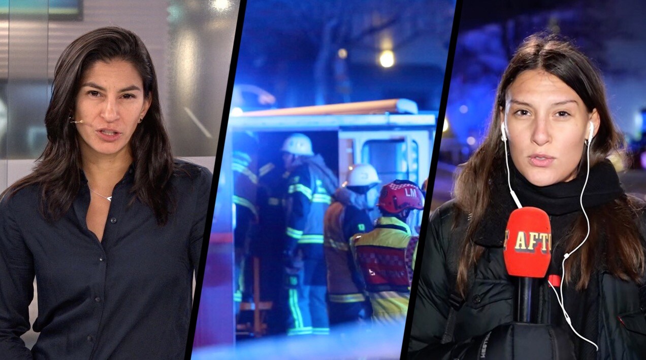 Farsta strand: Explosion i trappuppgång - Aftonbladet TV