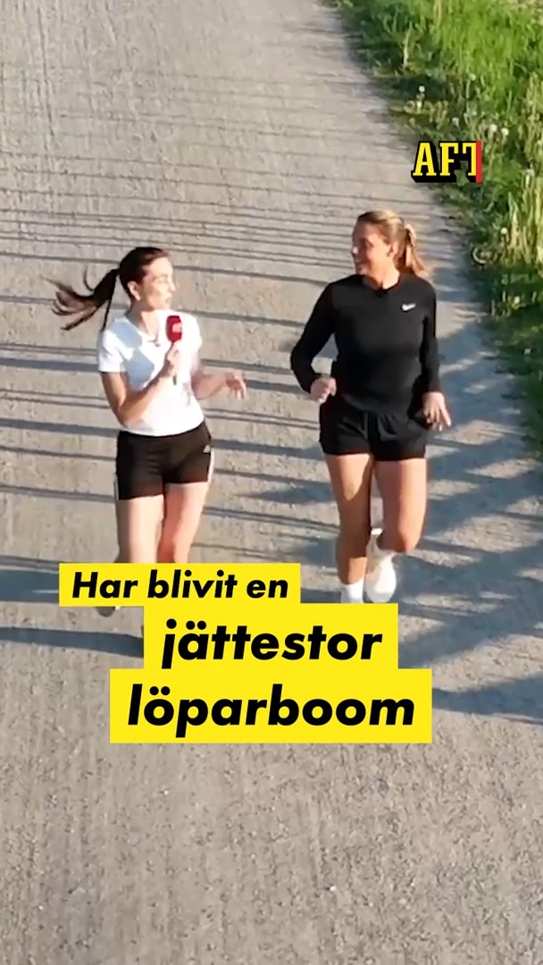 Löpning har blivit en trend på Tiktok - Aftonbladet TV