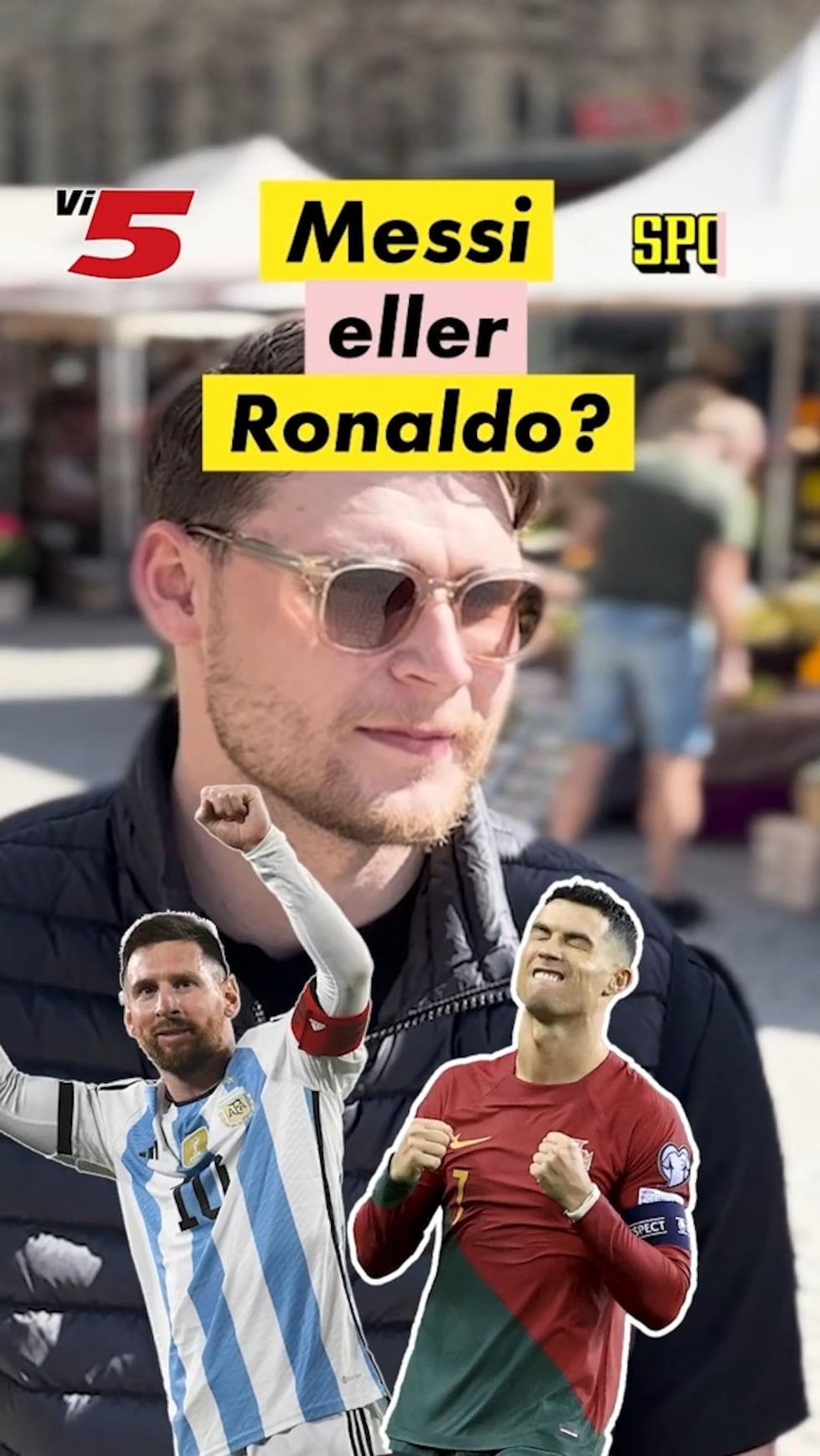 Sportbladet Vi5: Messi eller Ronaldo - Aftonbladet TV