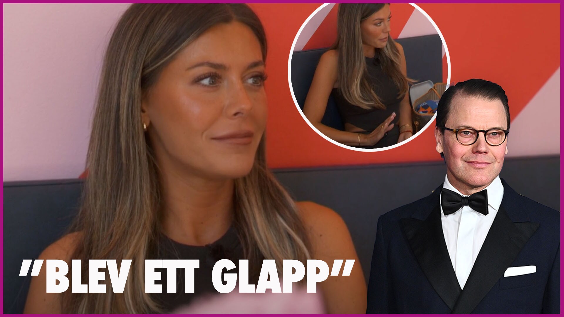 Bianca Ingrossos troschock framför prins Daniel - Aftonbladet TV