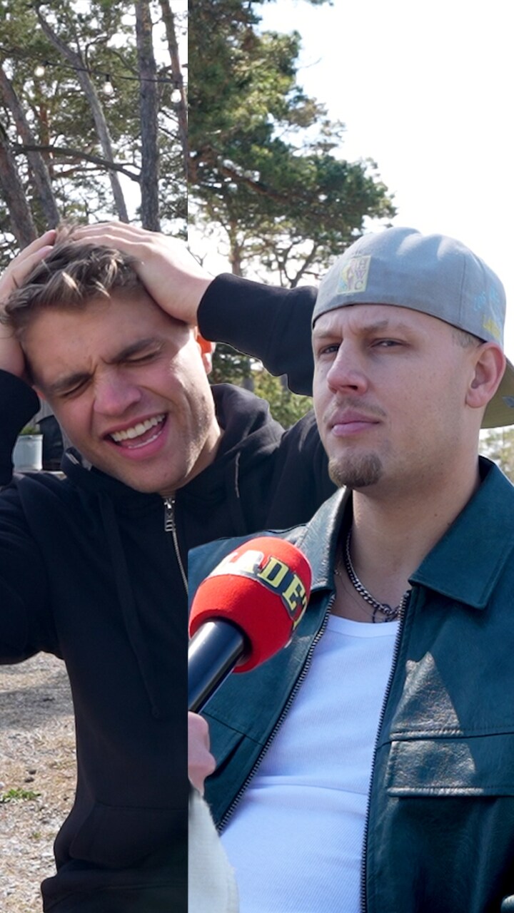 Mattias Helén och Emil Renmarker tävlar i ”The challenge” i TV4