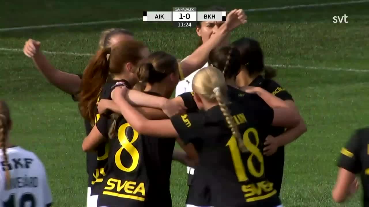 Häckens Felicia Schröder hyllades av Tony Gustavsson