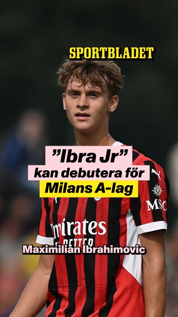 Maximilian Ibrahimovic uppkallad och kan debutera i Milan