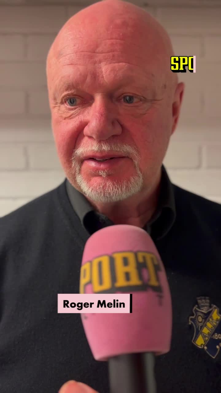 Roger Melin "Det är den situationen som avgör hela matchen ...