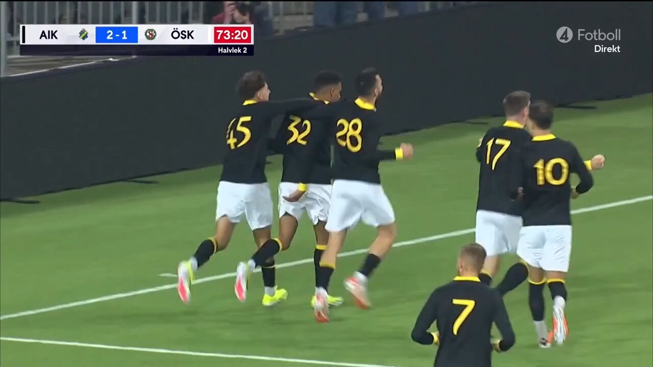 Svenska cupen: AIK vände underläget och vann mot Örebro – se målen här - Aftonbladet TV