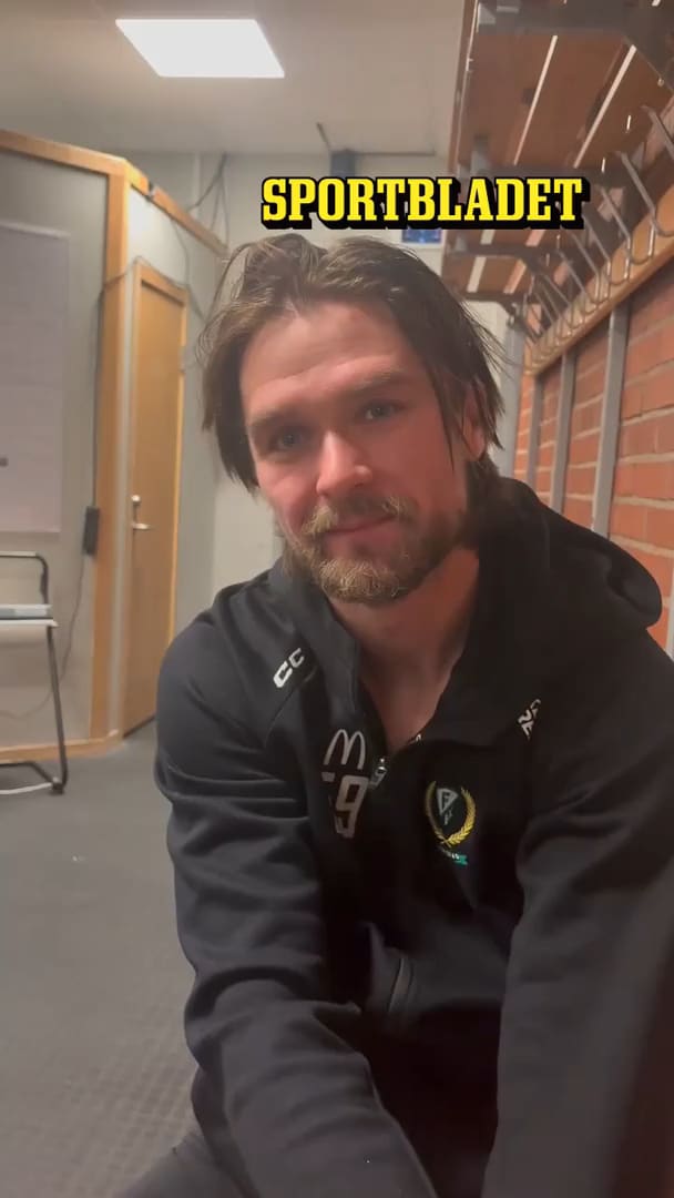 Linus Johansson i Färjestad tackar dottern: ”Hade mått mycket sämre”