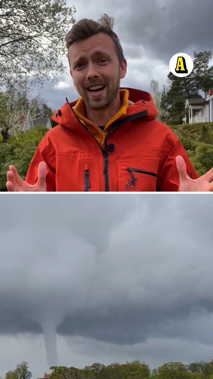 Tromb i Skåne: ”20 till 30 stycken per år” - Aftonbladet TV