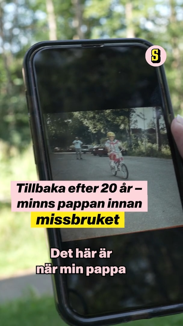 Louice Halvarsson om sorgen efter pappans missbruk