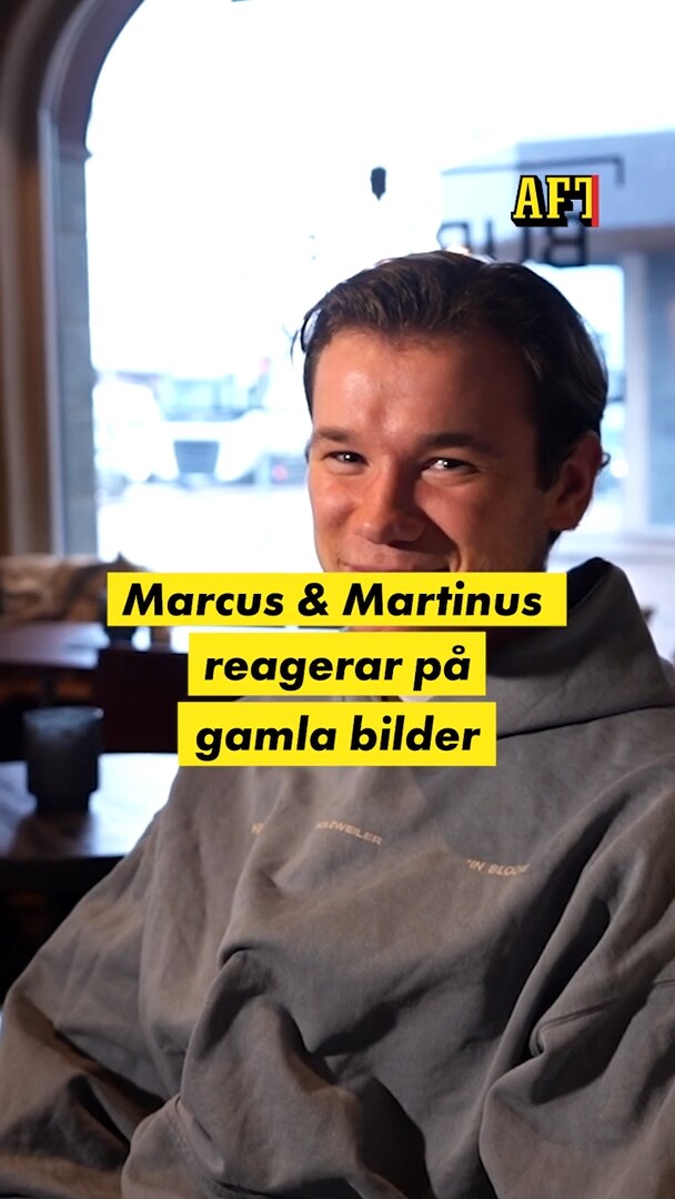 Marcus och Martinus reagerar på gamla bilder - Aftonbladet TV