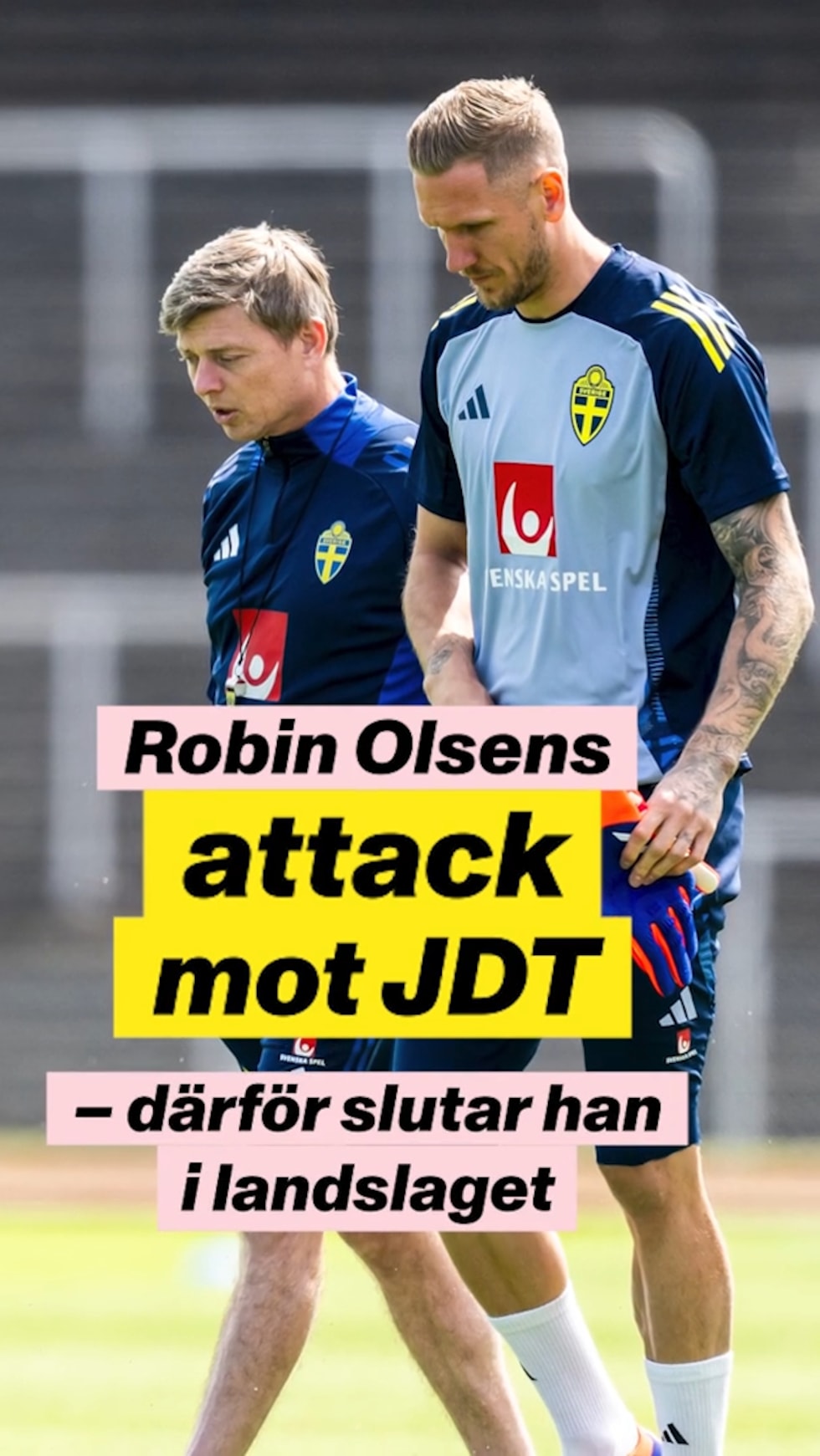 Robin Olsen till attack mot JDT – slutar i landslaget - Aftonbladet TV