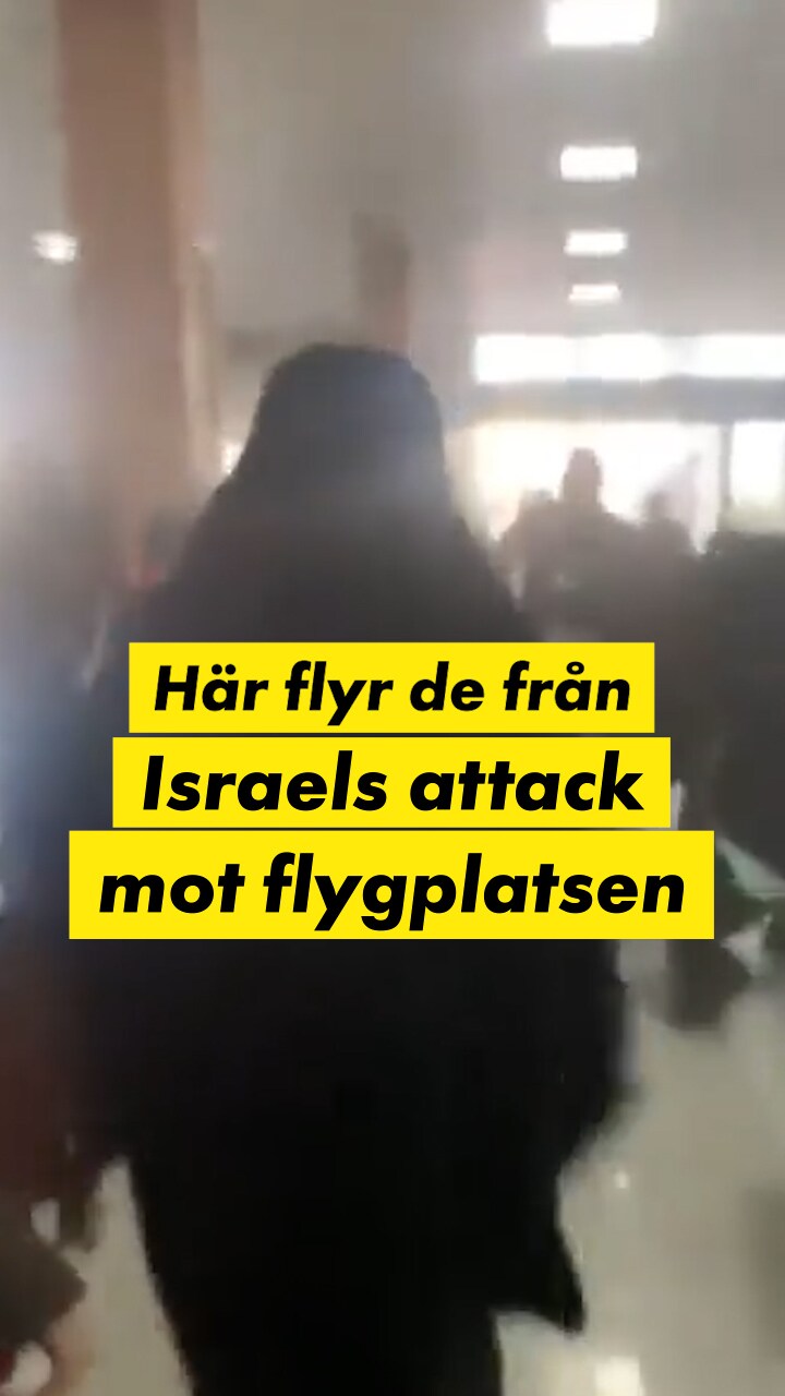 Israel attackerar flygplatsen i Jemen - Aftonbladet TV
