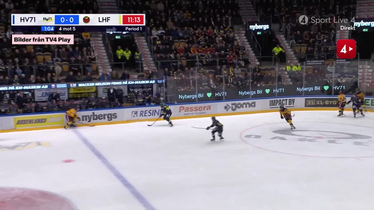 Linus Omark sågar Jonathan Ang efter matchen mellan HV71 och Luleå