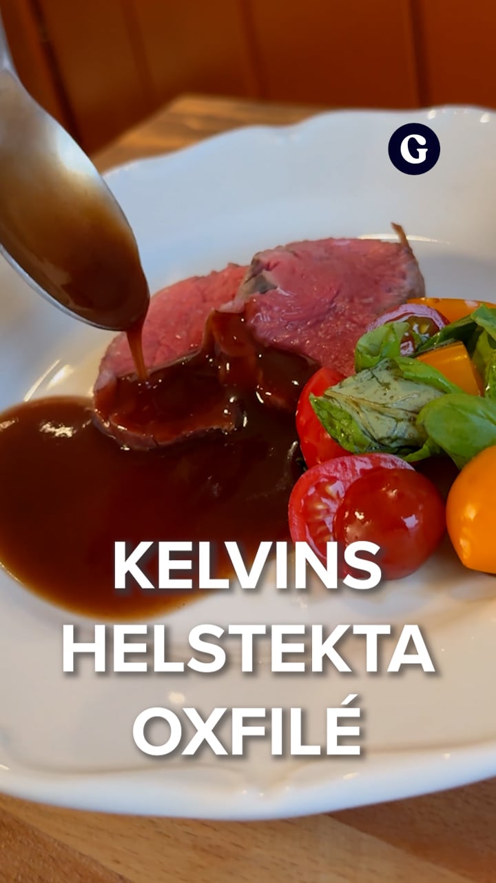 Helstekt oxfilé i ugn – perfekt till fest och nyår