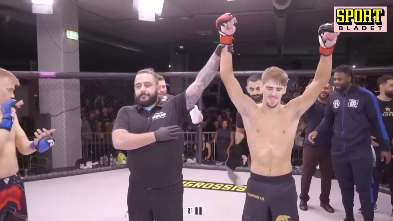 Liam Pitts succé på Allstars Fight Night 4