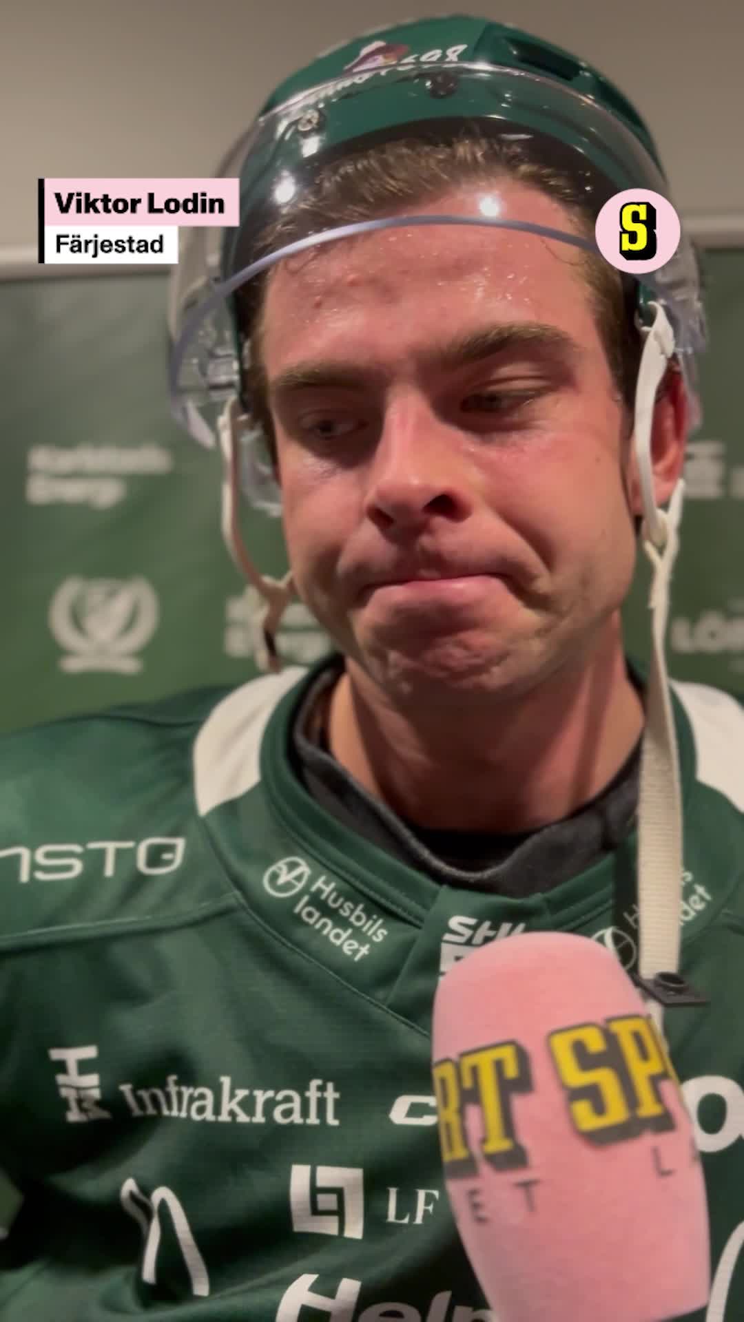 Färjestads Viktor Lodin efter vinsten: ”Det är tre poäng som räknas ...
