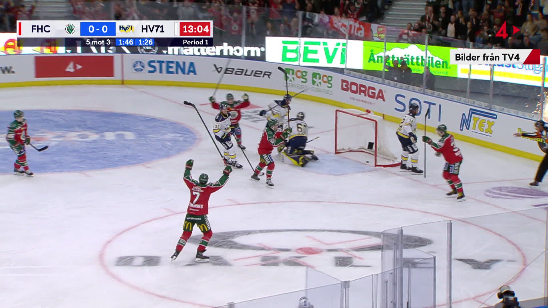 Här är höjdpunkterna från Frölundas seger mot HV71 i SHL - Aftonbladet TV
