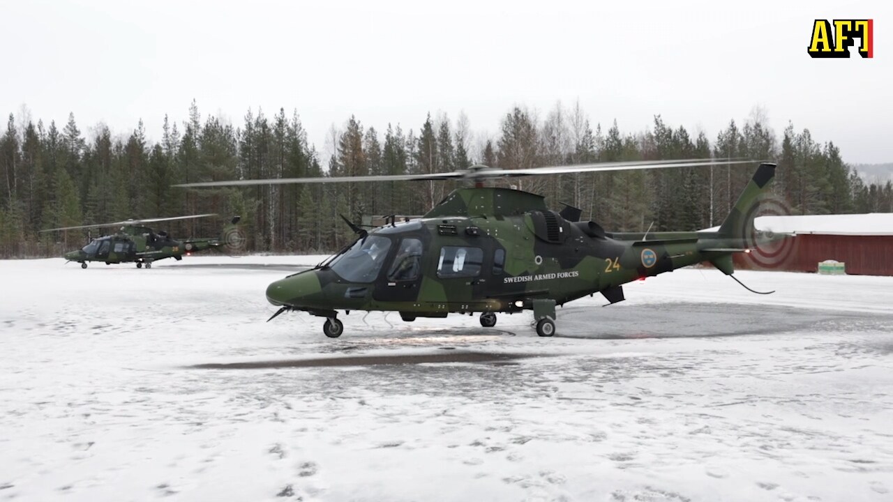 Försvarsmaktens helikopterflottilj: "Är ett påfrestande klimat ...