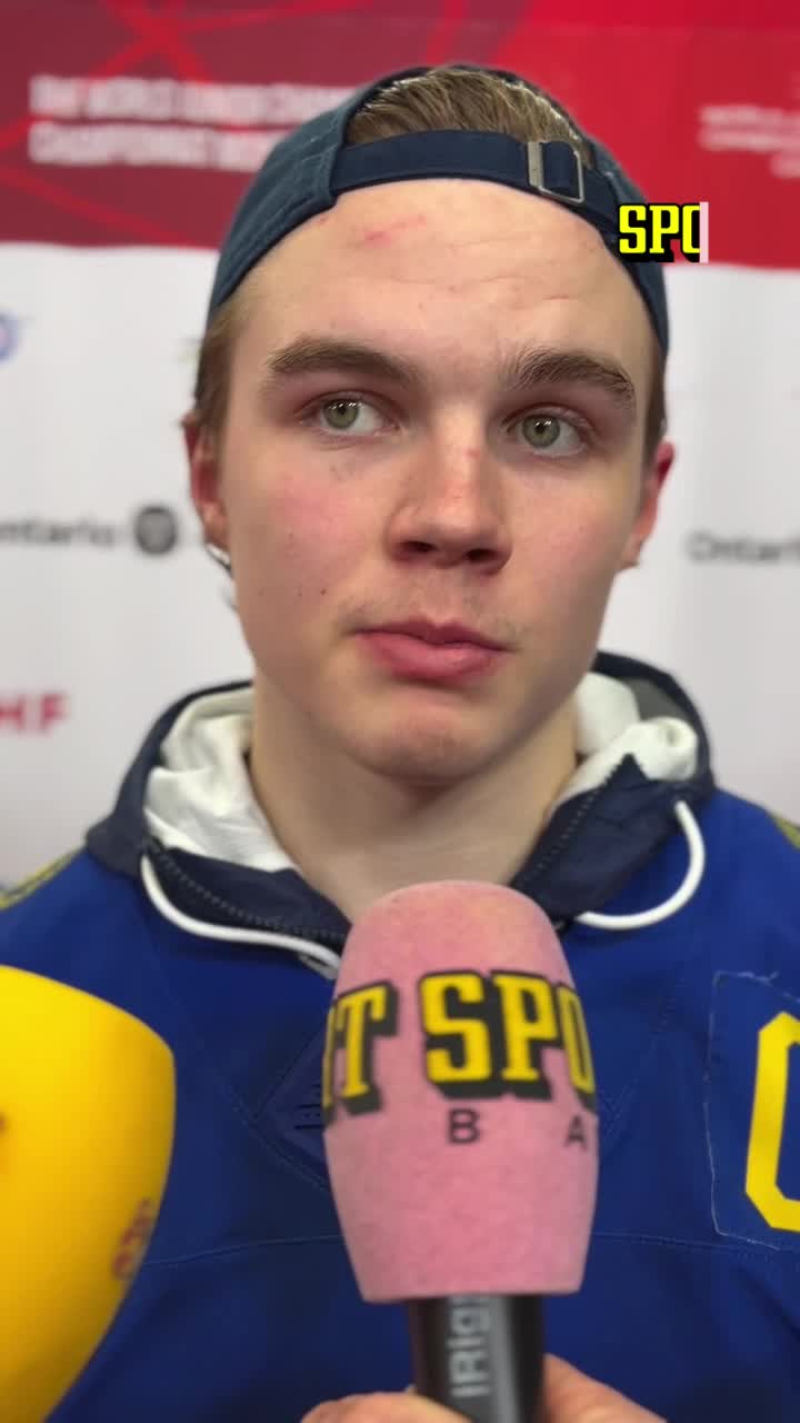Axel Sandin Pellikka om förlusten mot Finland i semifinalen ...