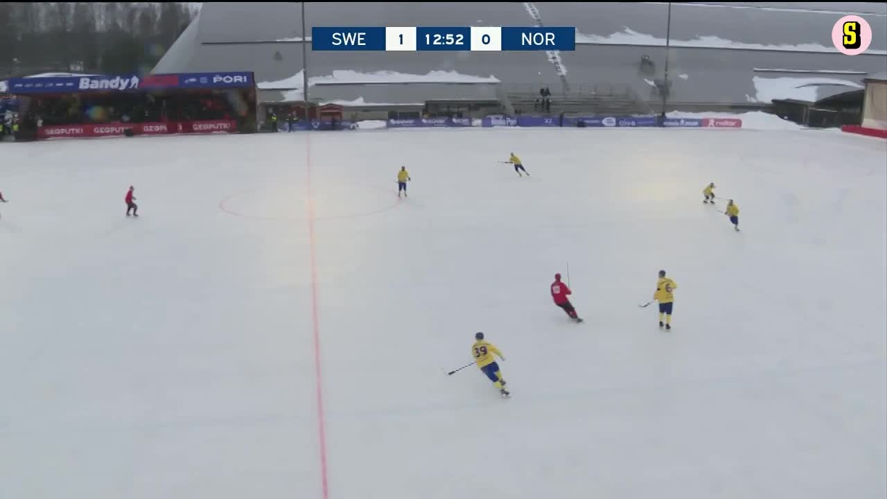 Bandy-VM: Sverige till final efter säker seger mot Norge