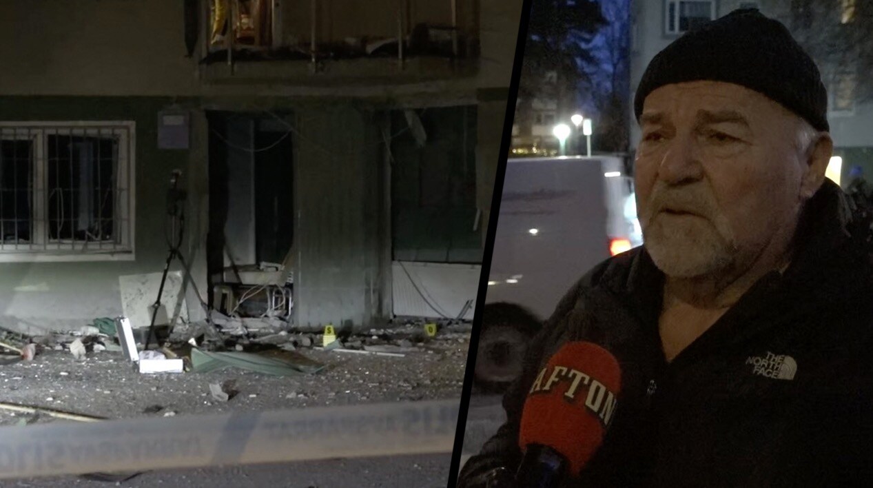 En kraftig explosion i Sundbyberg - Aftonbladet TV