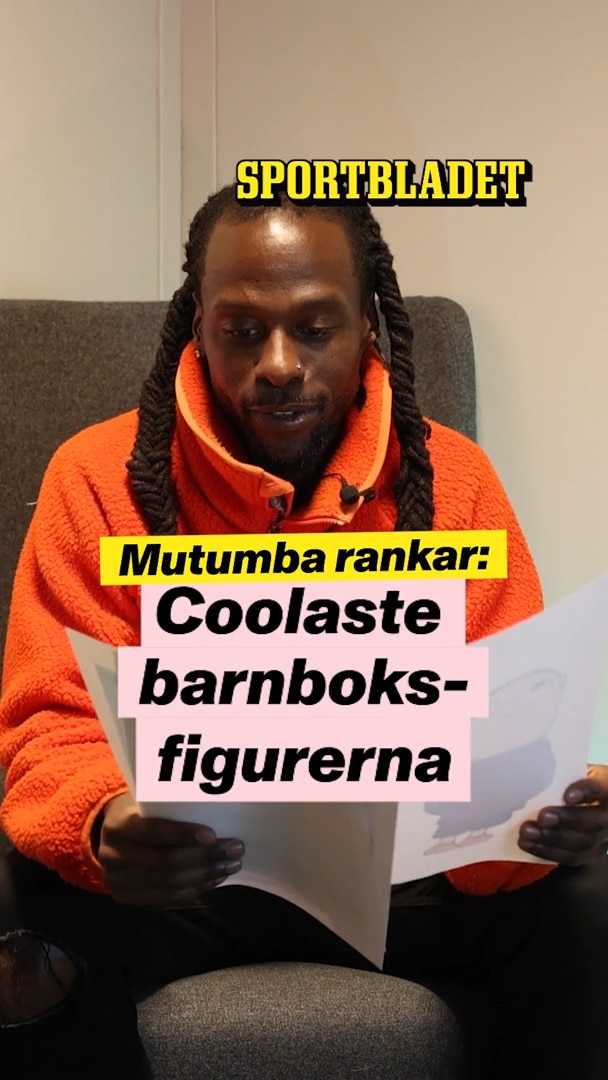 Martin Mutumba släpper bok – rankar Pippi och Alfons