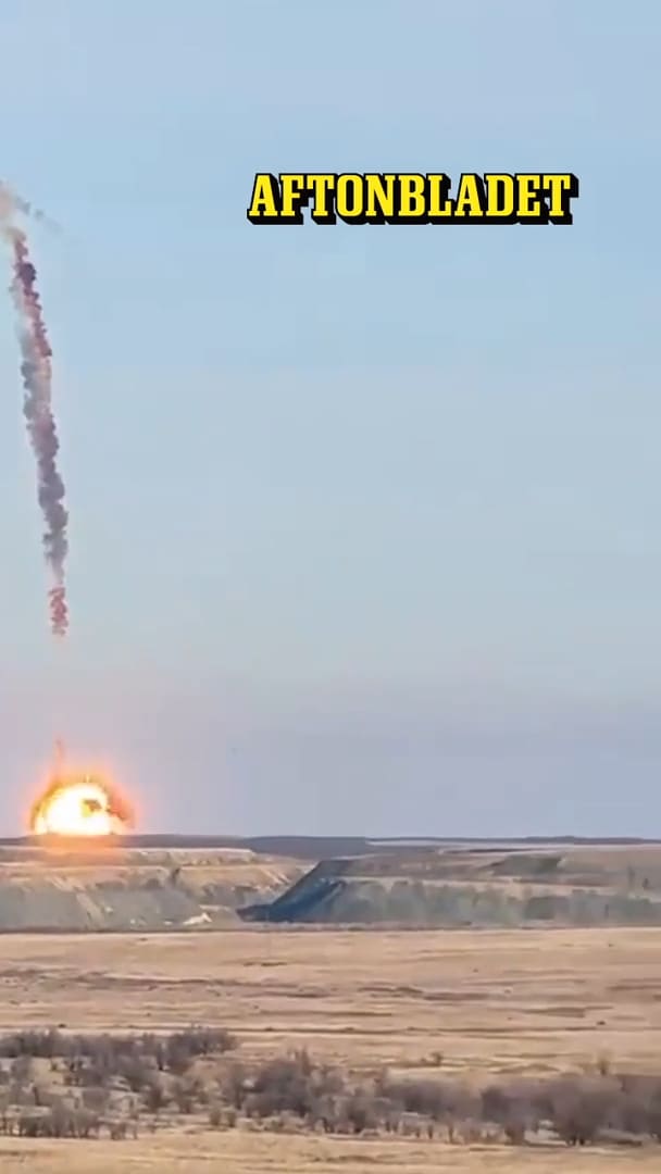 Satan 2 i krasch – giftig rök över Putins missilbas