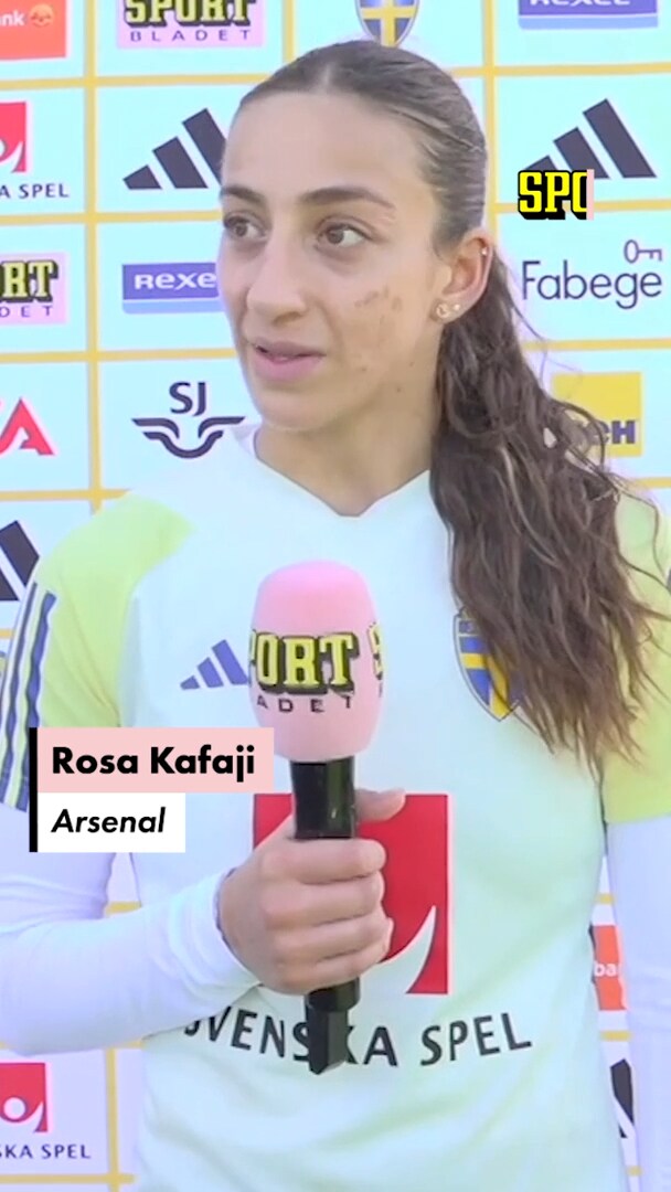 Rosa Kafaji med första målet i Arsenal: ”Otroligt skönt” - Aftonbladet TV