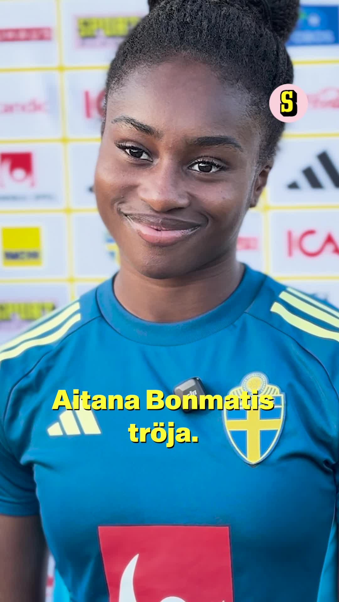 Monica Jusu Bah om kritiserade tröjbytet med Bonmati