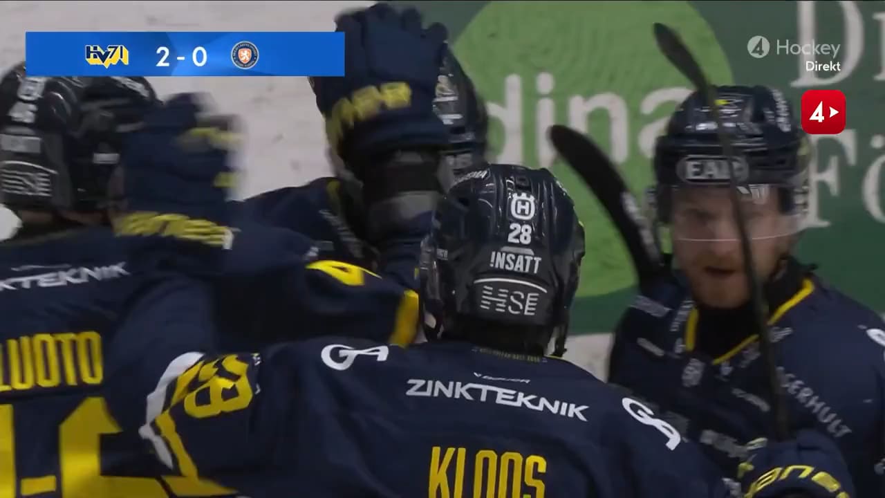 HV71 knockade Växjö i Smålandsderbyt