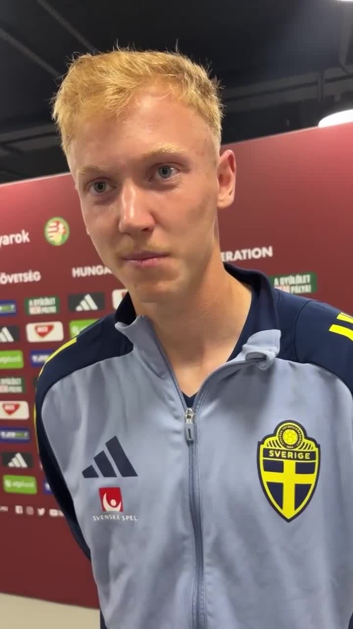 Hugo Larsson efter platsen i startelvan - Aftonbladet TV