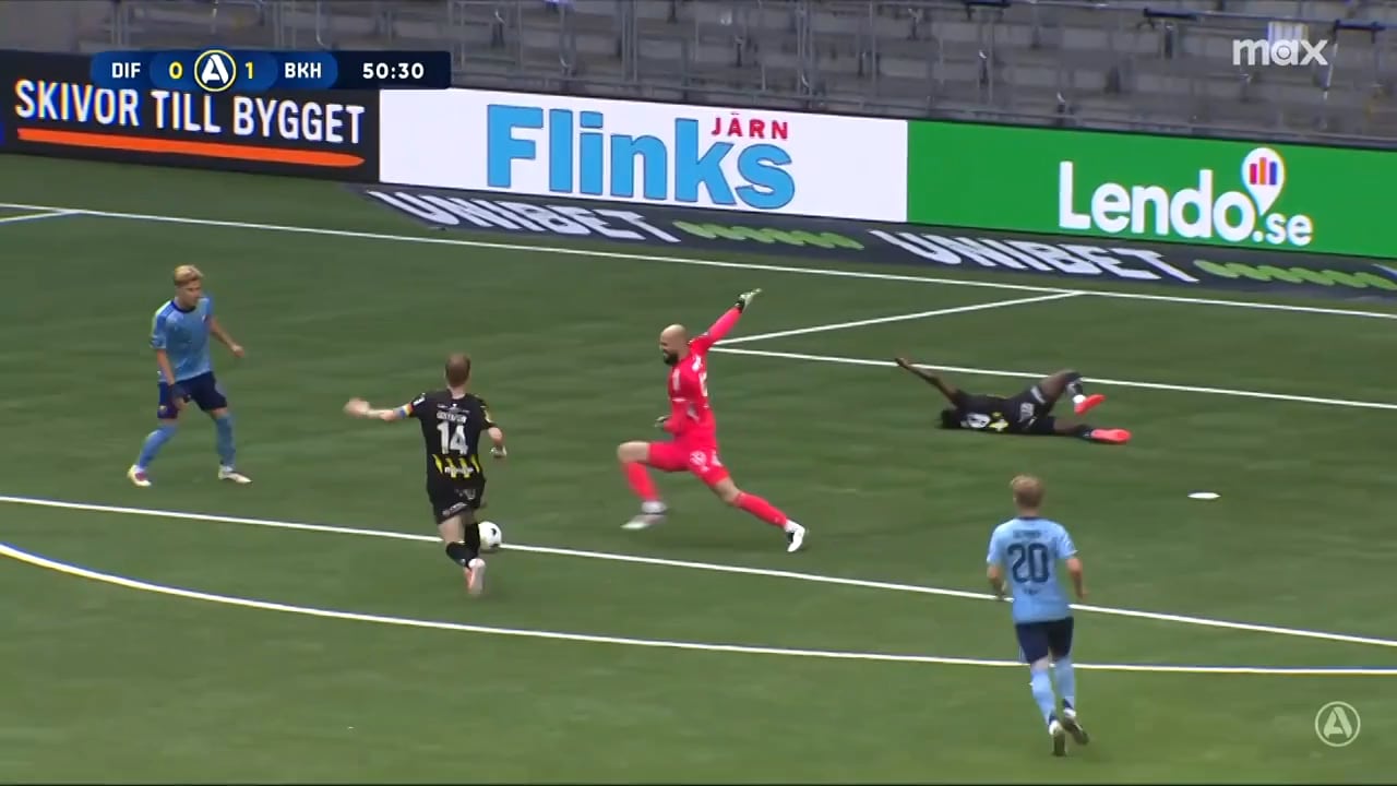 Djurgården kryssade mot Häcken efter domarilska: ”Ska vara straff”