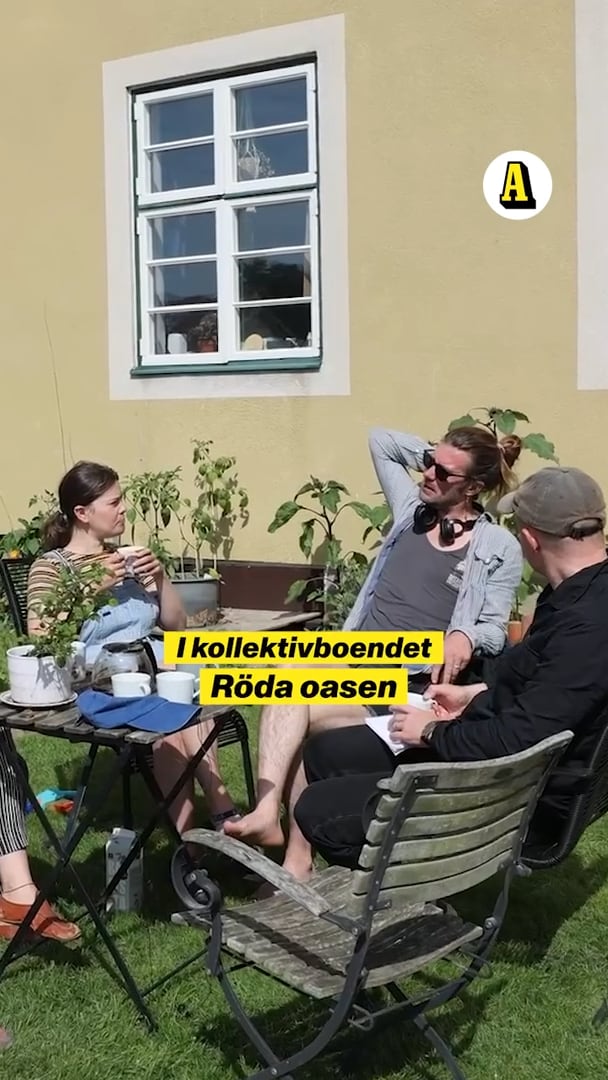Så är livet i kollektivet Röda oasen i Malmö