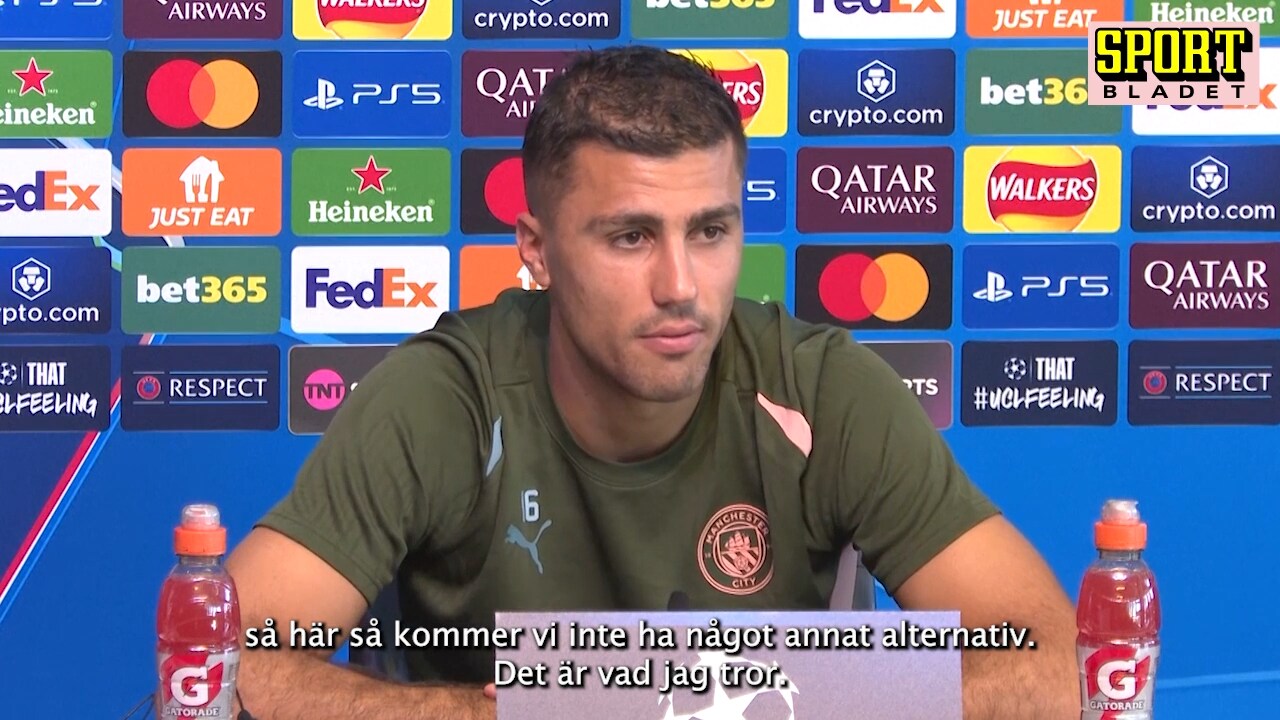 Rodri om spelarstrejken: "Fortsätter det har vi inget annat val ...