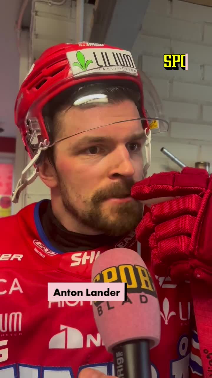 Anton Lander: "De tankarna finns inte där." - Aftonbladet TV