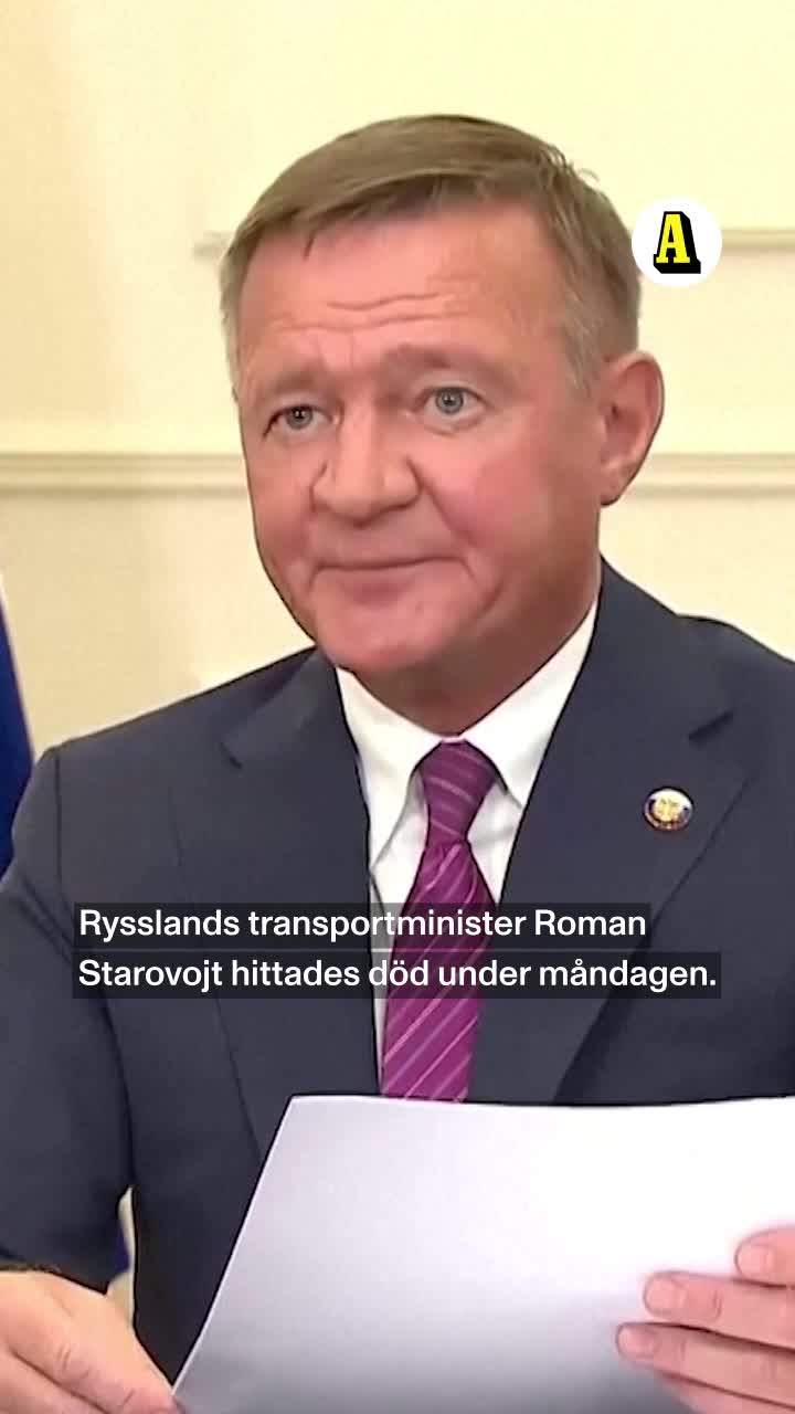 Ryska ministern Roman Starovojt död – mystiska delaljerna