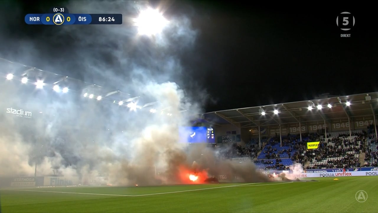 Örgrytes allsvenska fest i natt – skyndar hem till Göteborg