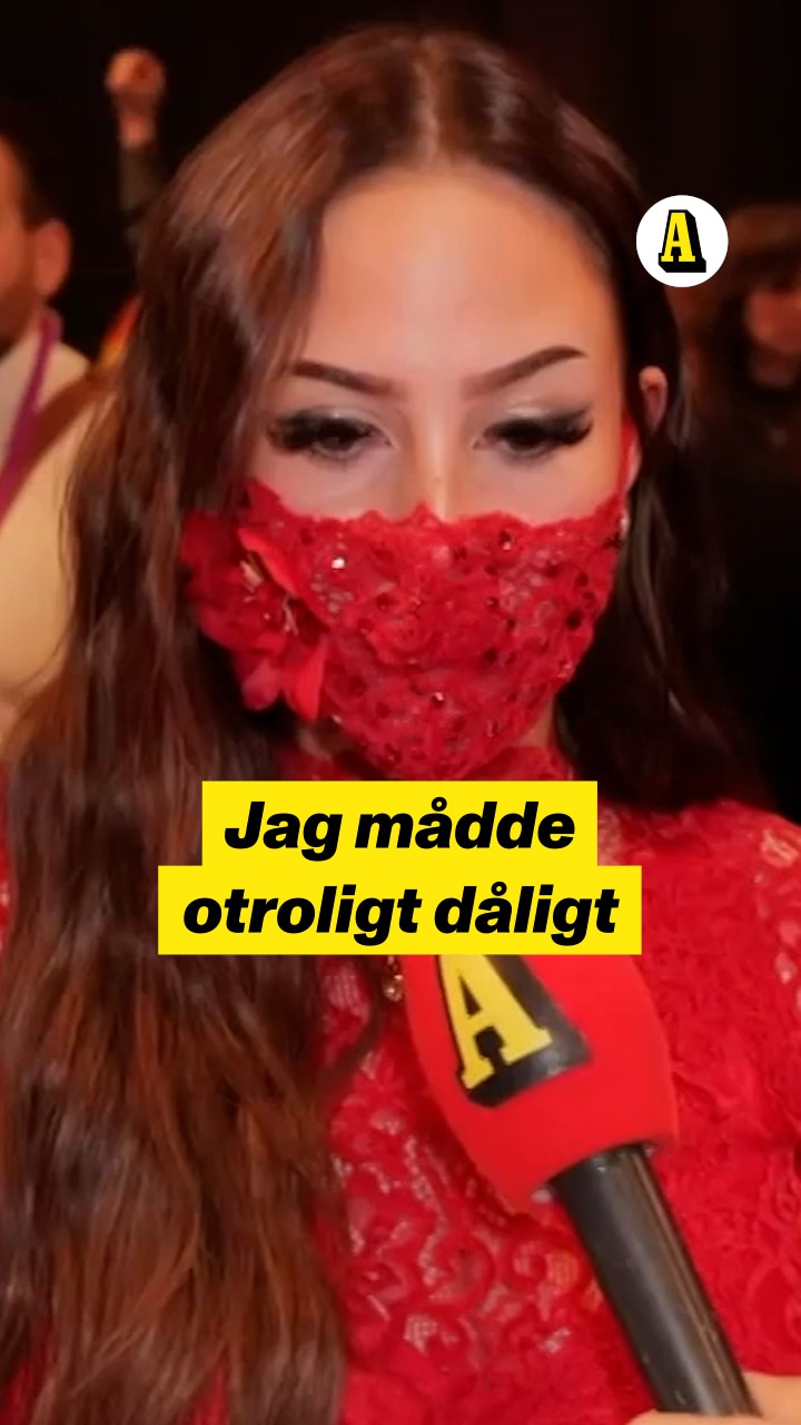 SVT publicerade bilder på Felicia utan mask av misstag