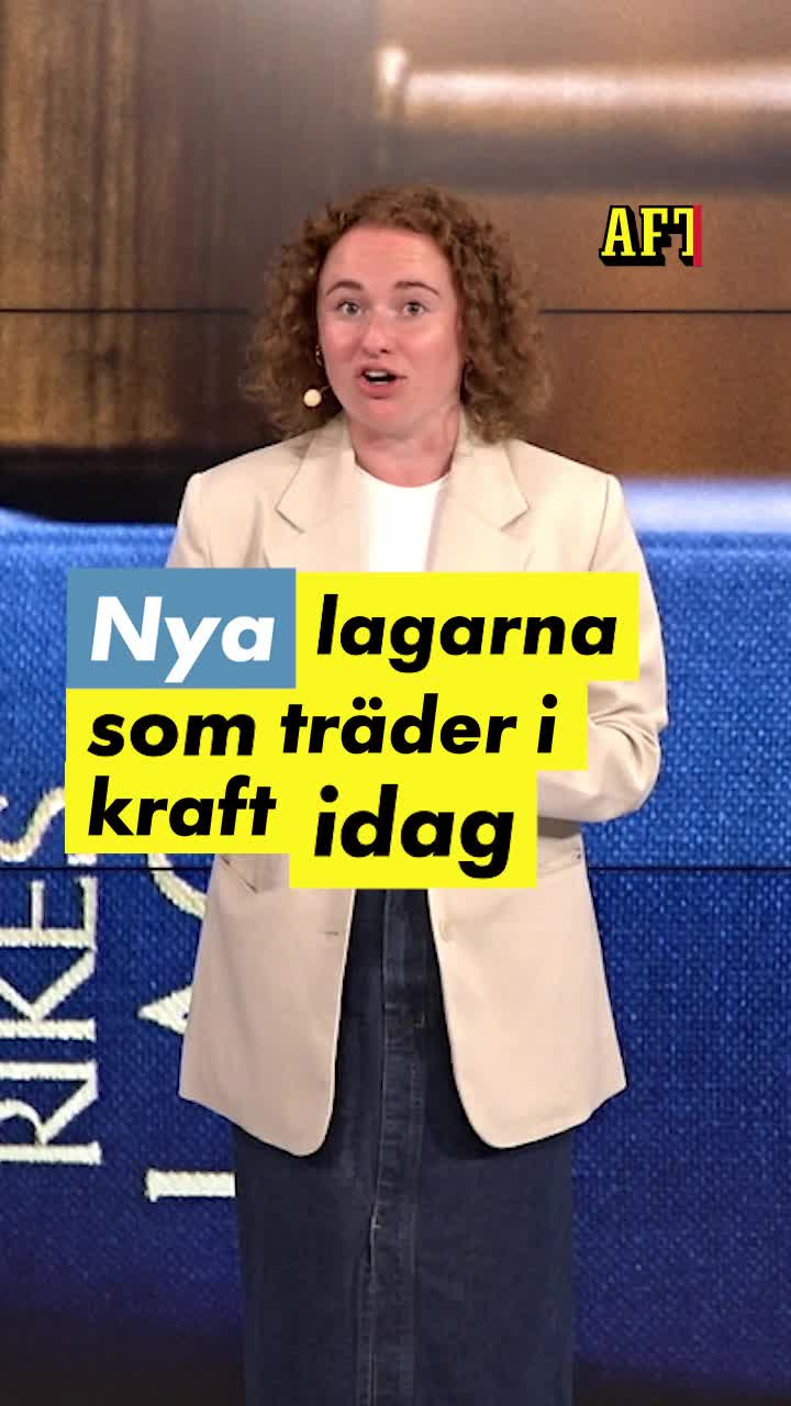 Nya lagarna från 1 juli - Aftonbladet TV