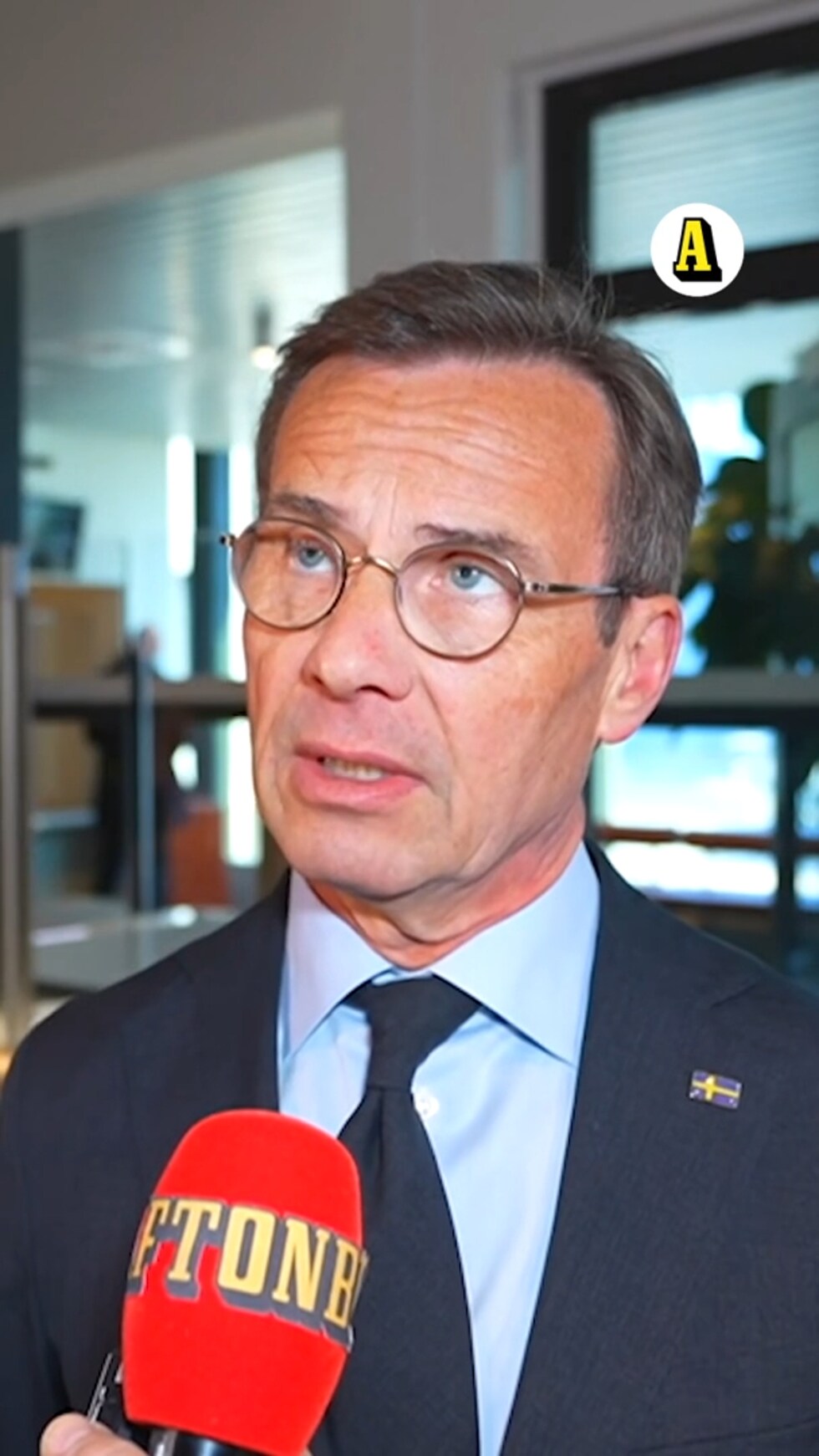 Ulf Kristersson (M): Komplicerat att få hem Medin - Aftonbladet TV