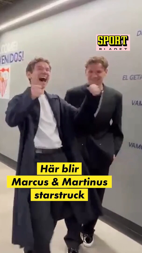 Marcus och Martinus träffade Sergio Ramos - Aftonbladet TV