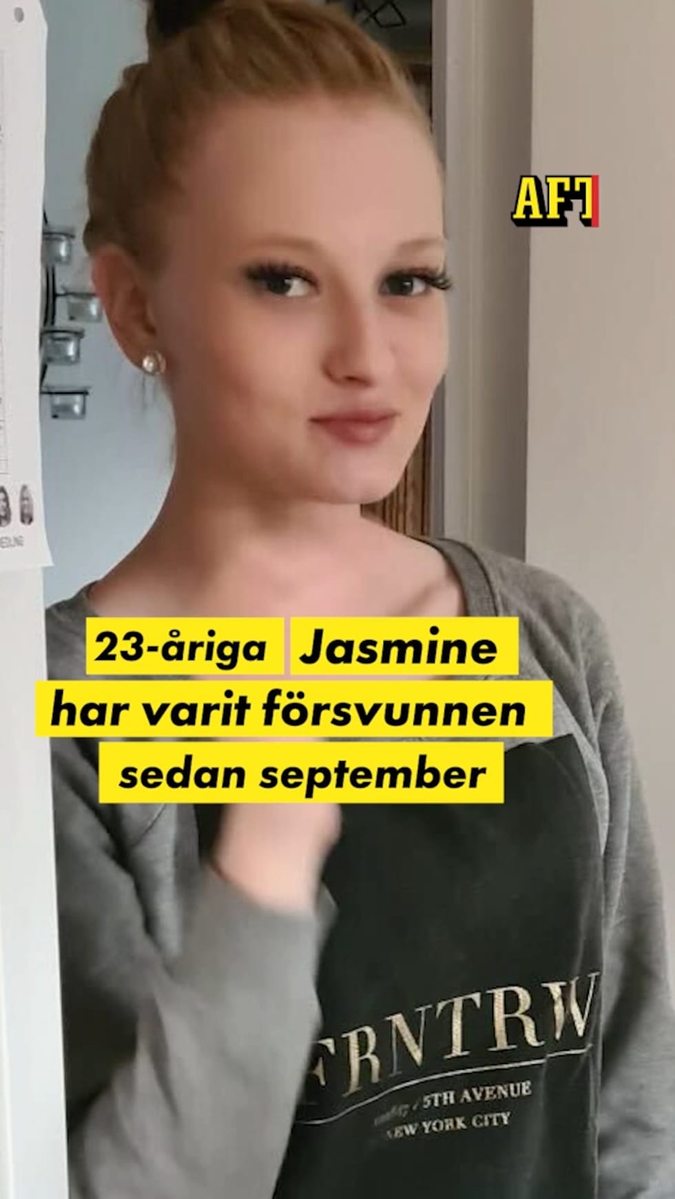 Jasmine, 23, är spårlöst försvunnen - Aftonbladet TV