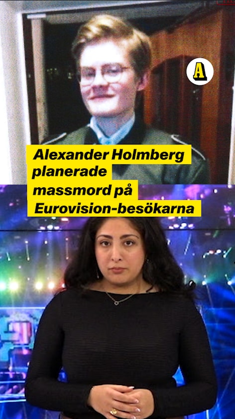 Alexander Holmberg döms för terrorplaner mot Eurovision