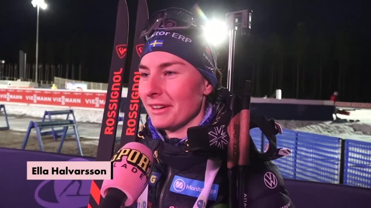 Ella Halvarsson: "Jag har bara gått runt och skrattat" - Aftonbladet TV