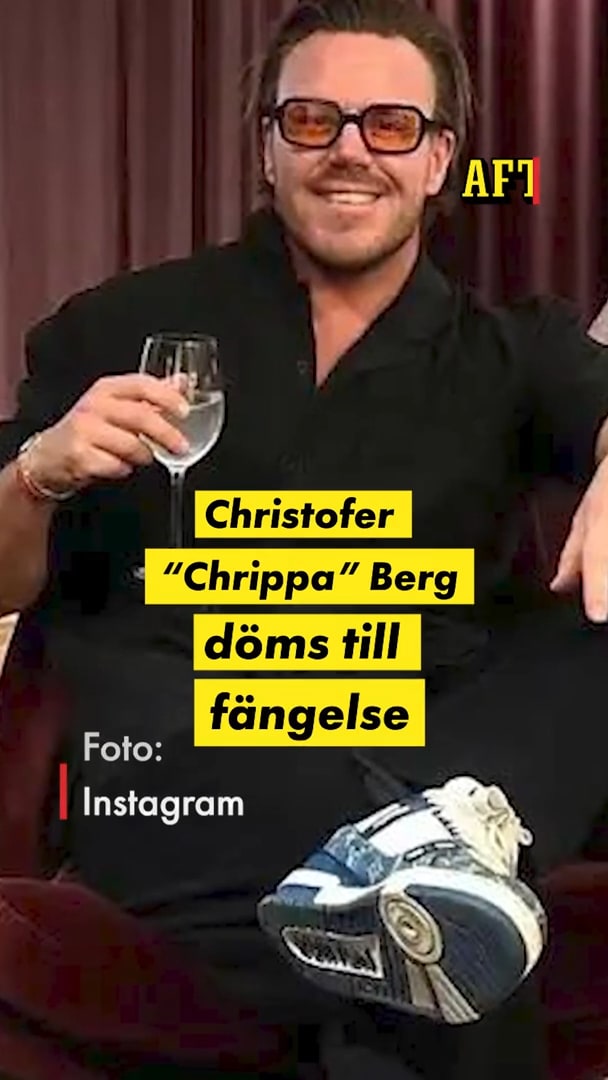 Christofer ”Chrippa” Berg döms till fängelse - Aftonbladet TV