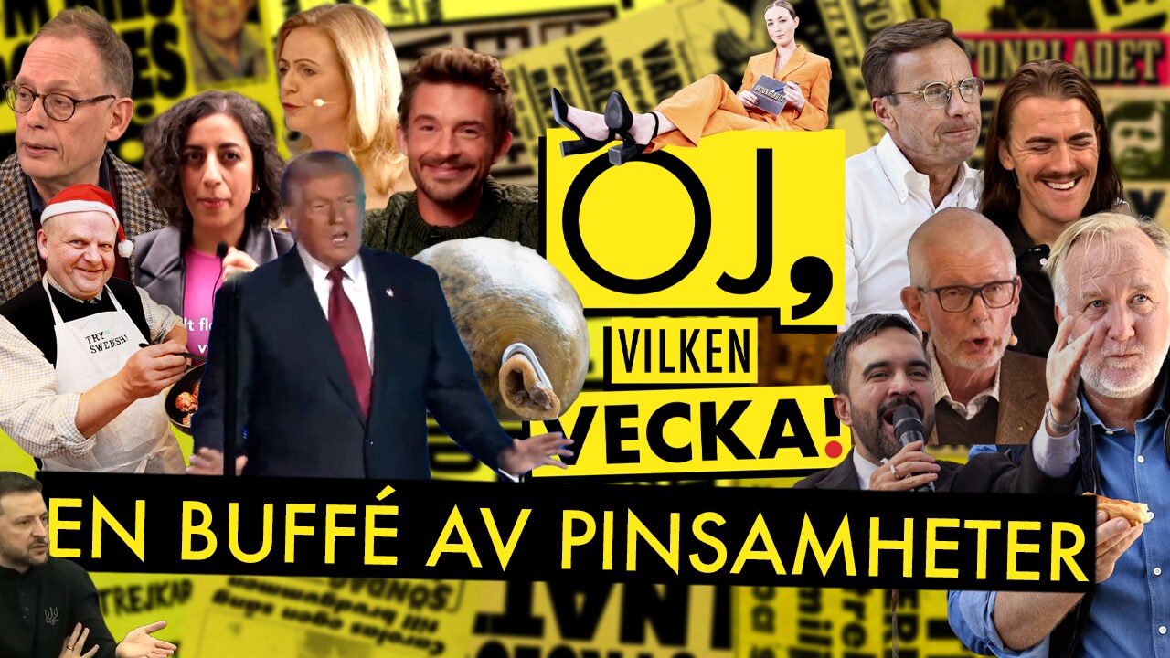 Oj, vilken vecka – En buffé av pinsamheter - Aftonbladet TV