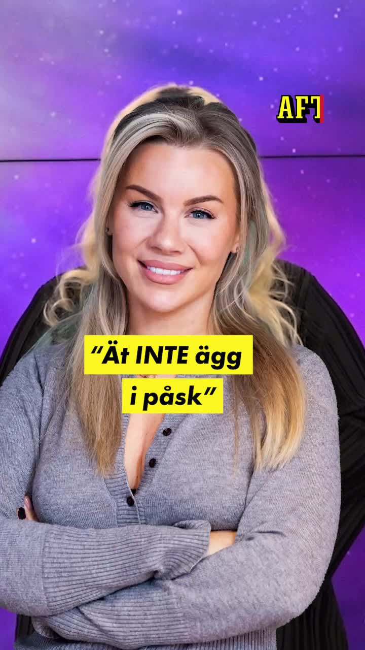 Therése Lindgren "Ät inte ägg i påsk" - Aftonbladet TV