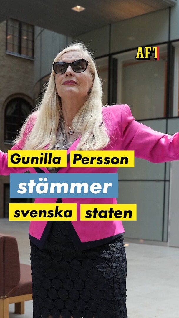 Gunilla Persson stämmer staten - Aftonbladet TV