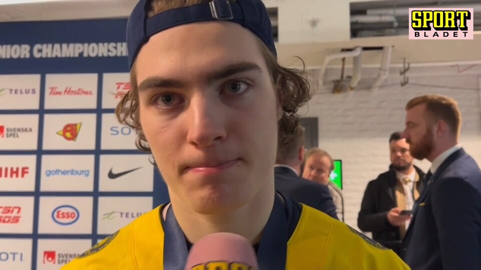 Liam Öhgren hyllas efter bilderna i JVM-finalen: ”Kommer bli kapten i NHL”