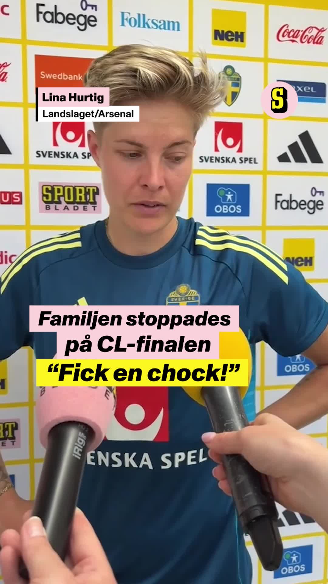 Lina Hurtig hade fått besked de skulle få en dotter: ”Ploppade ut en pojk”