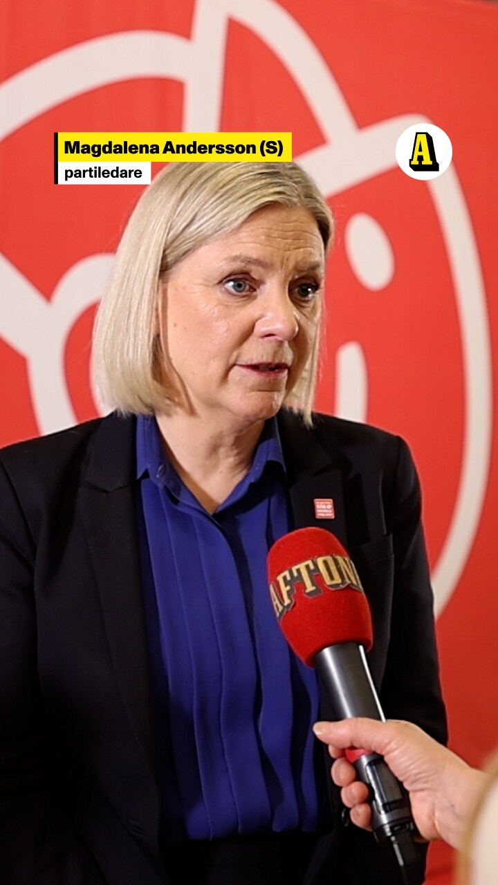 Magdalena Andersson (S): Det skulle ”Arbetarepension” innebära - Aftonbladet TV